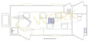 WORK Caravans, Transportable Site Office Caravan Plans.