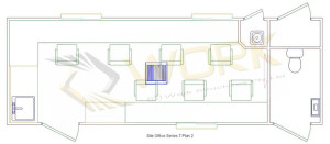 WORK Caravans, Transportable Site Office Caravan Plans.