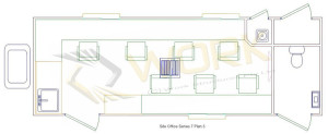 WORK Caravans, Transportable Site Office Caravan Plans.