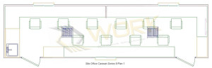 WORK Caravans, Transportable Site Office Caravan Plans.