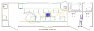 WORK Caravans, Transportable Site Office Caravan Plans.